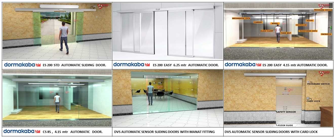 Automatic Dorma Sensor Door Dealers in Delhi - Since 2016