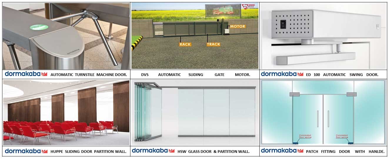 Automatic Dorma Sensor Door Dealers in Delhi - Since 2016